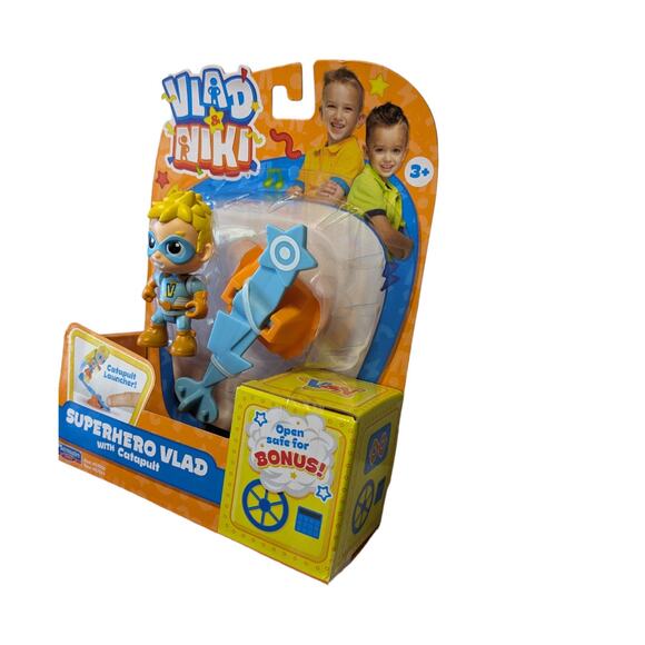 Playmates Toys | Toys | Vlad And Niki Superhero Vlad With Catapult Ages ...